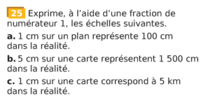 Échelles – Cours de mathématiques